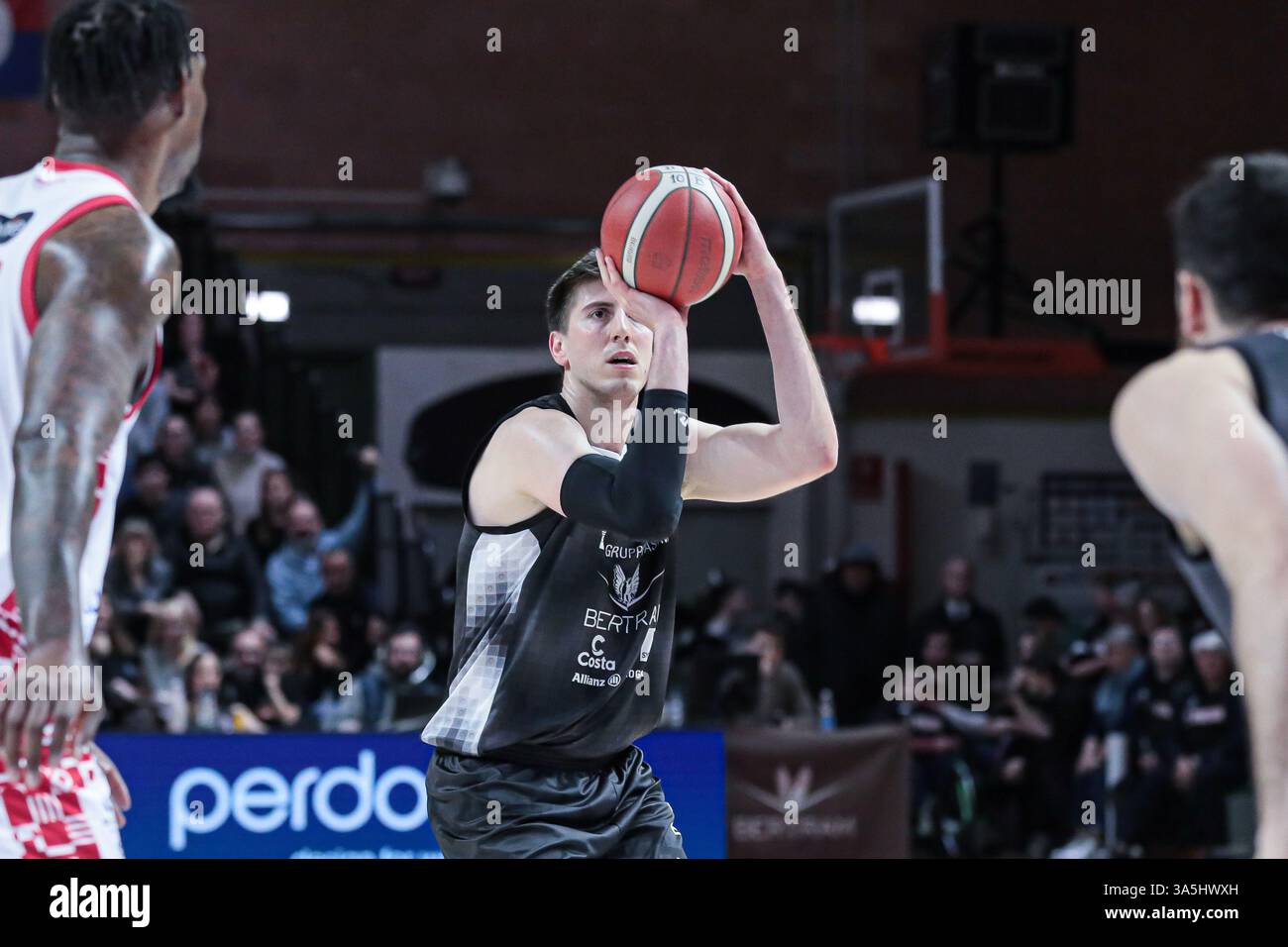# 20 Luca Severini (Bertram Derthona Basket Tortona) during Bertram ...