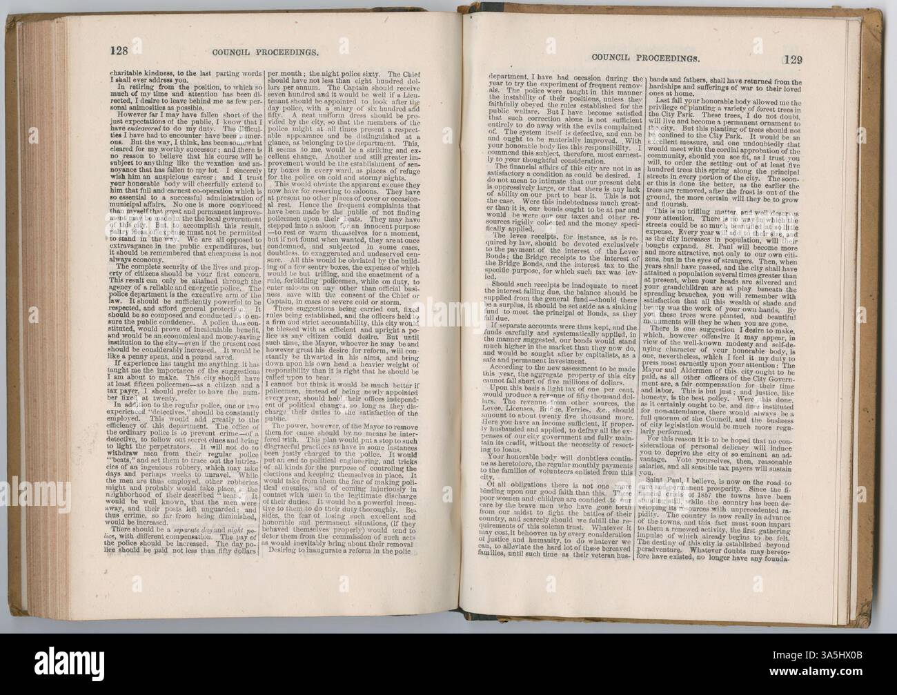 Including communications from city government officers hi-res stock ...