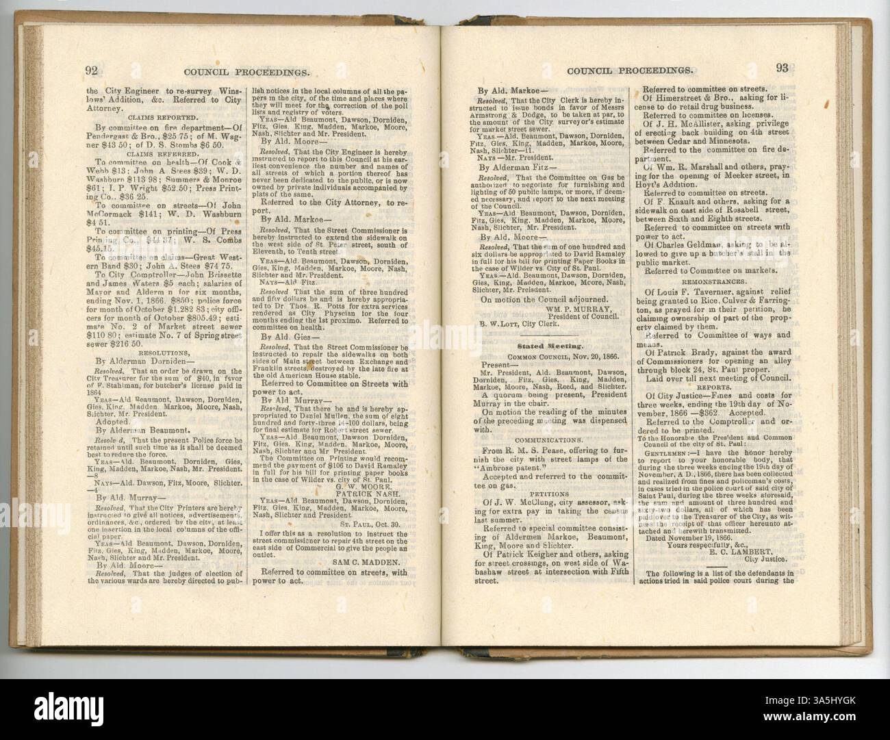 Capturing council activities hi-res stock photography and images - Alamy