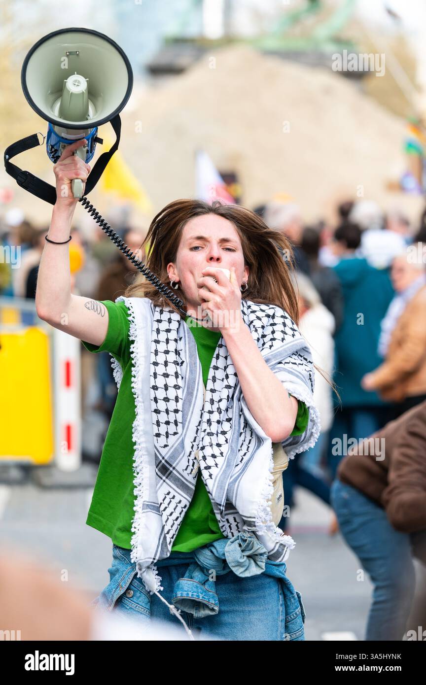 National Protest march against racism, hatred, discrimination, un ...