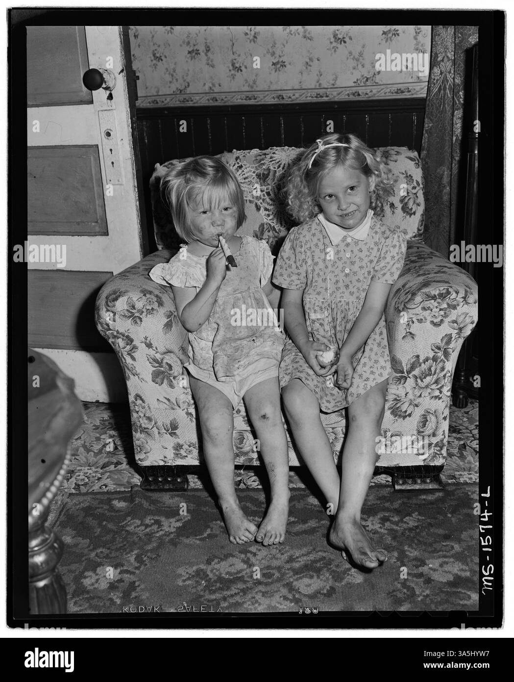 The children of E. R. Kunz, a miner at U.S. Coal and Coke Company's ...