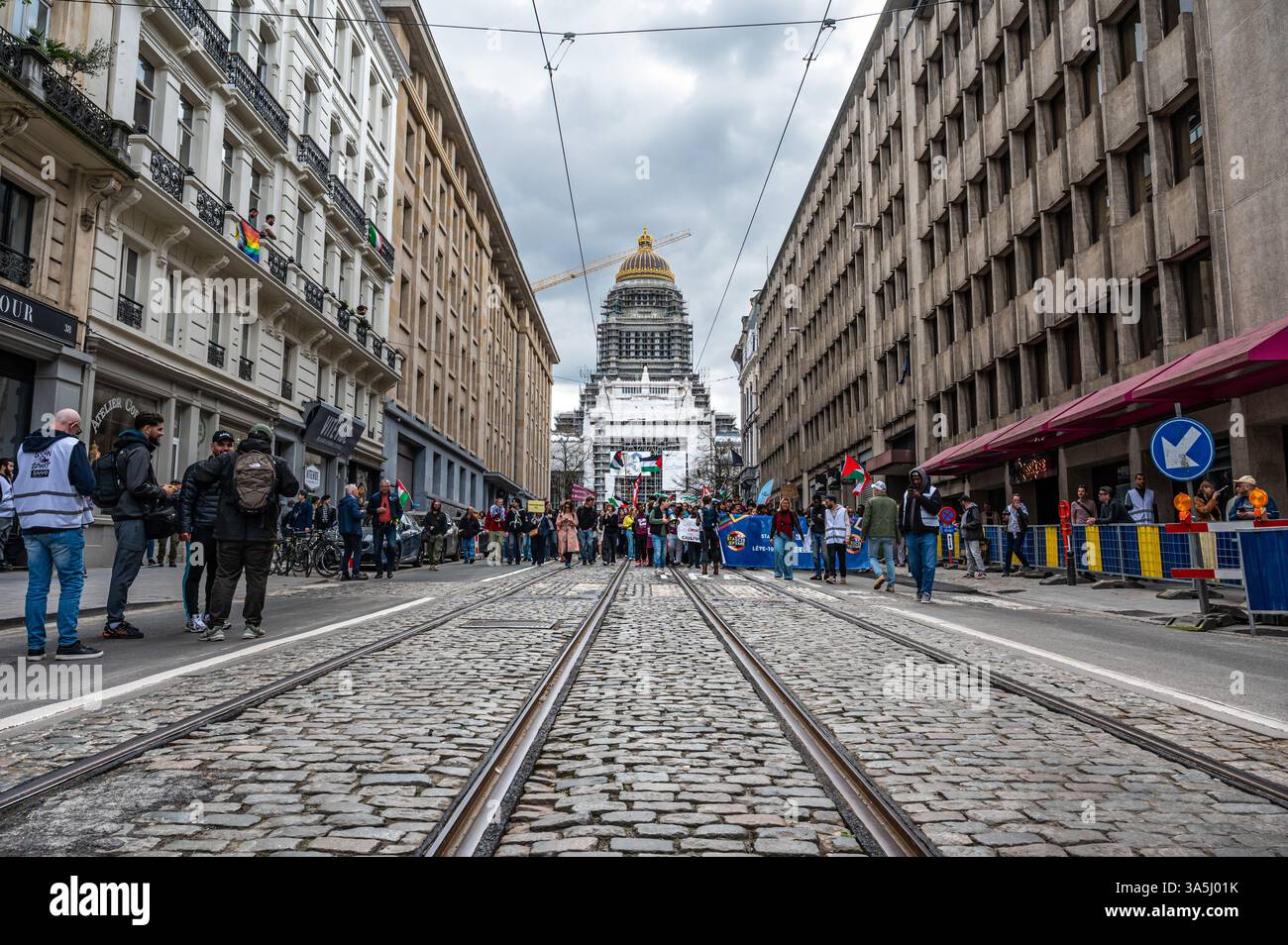 National Protest march against racism, hatred, discrimination, un ...