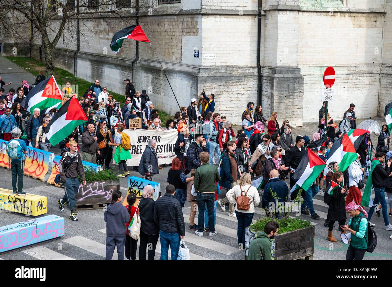 National Protest march against racism, hatred, discrimination, un ...