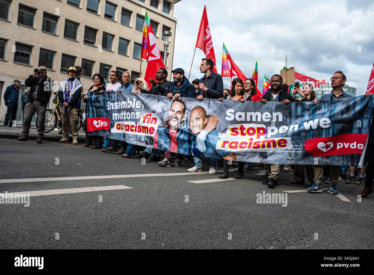 National Protest march against racism, hatred, discrimination, un ...