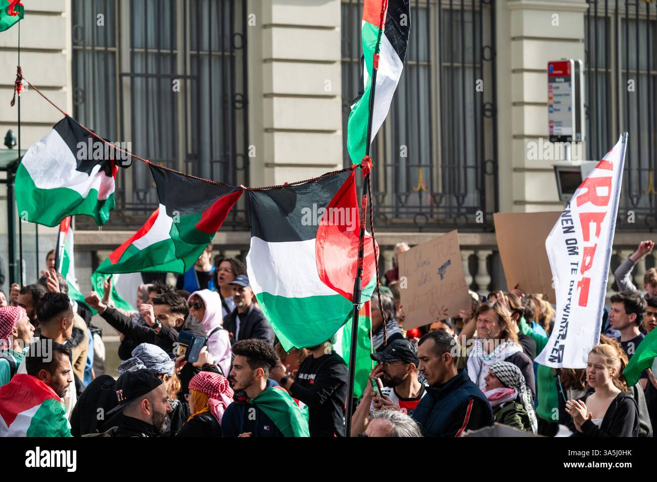 National Protest march against racism, hatred, discrimination, un ...