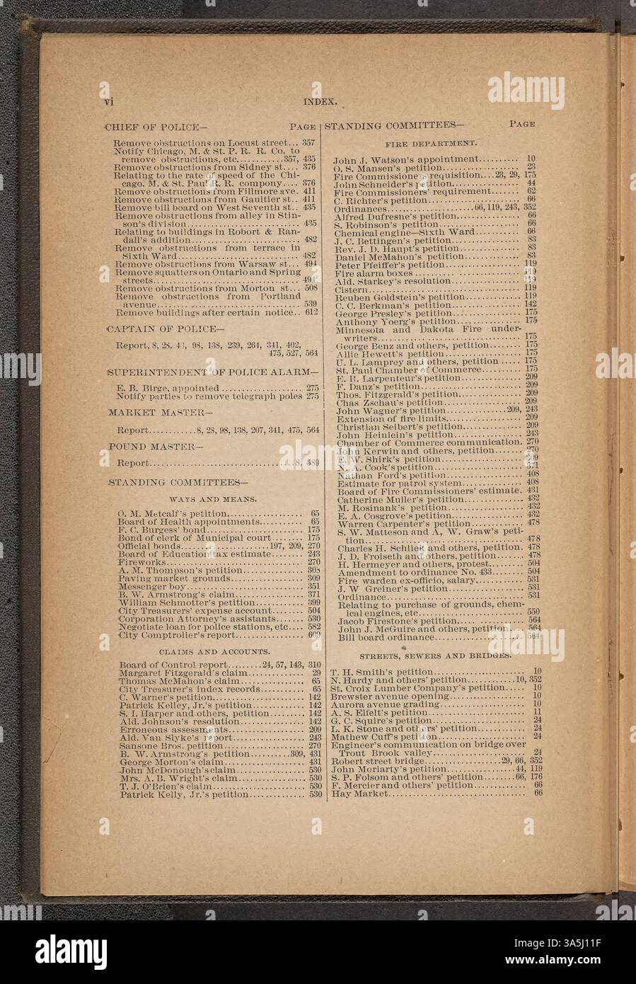 The Saint Paul Common Council proceedings for 1885 detail the city’s legislative work ...