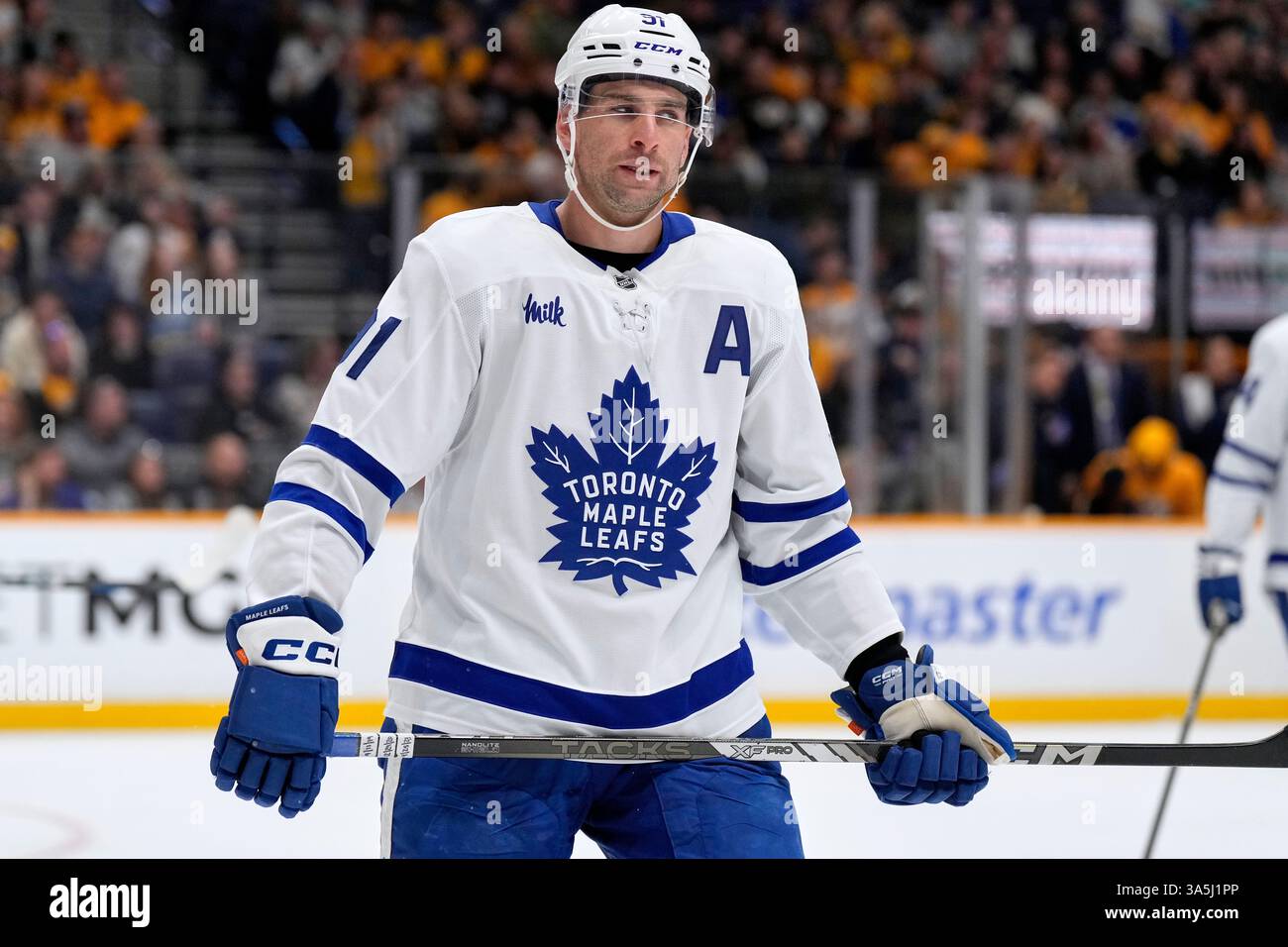 Toronto Maple Leafs center John Tavares (91) plays during the third ...