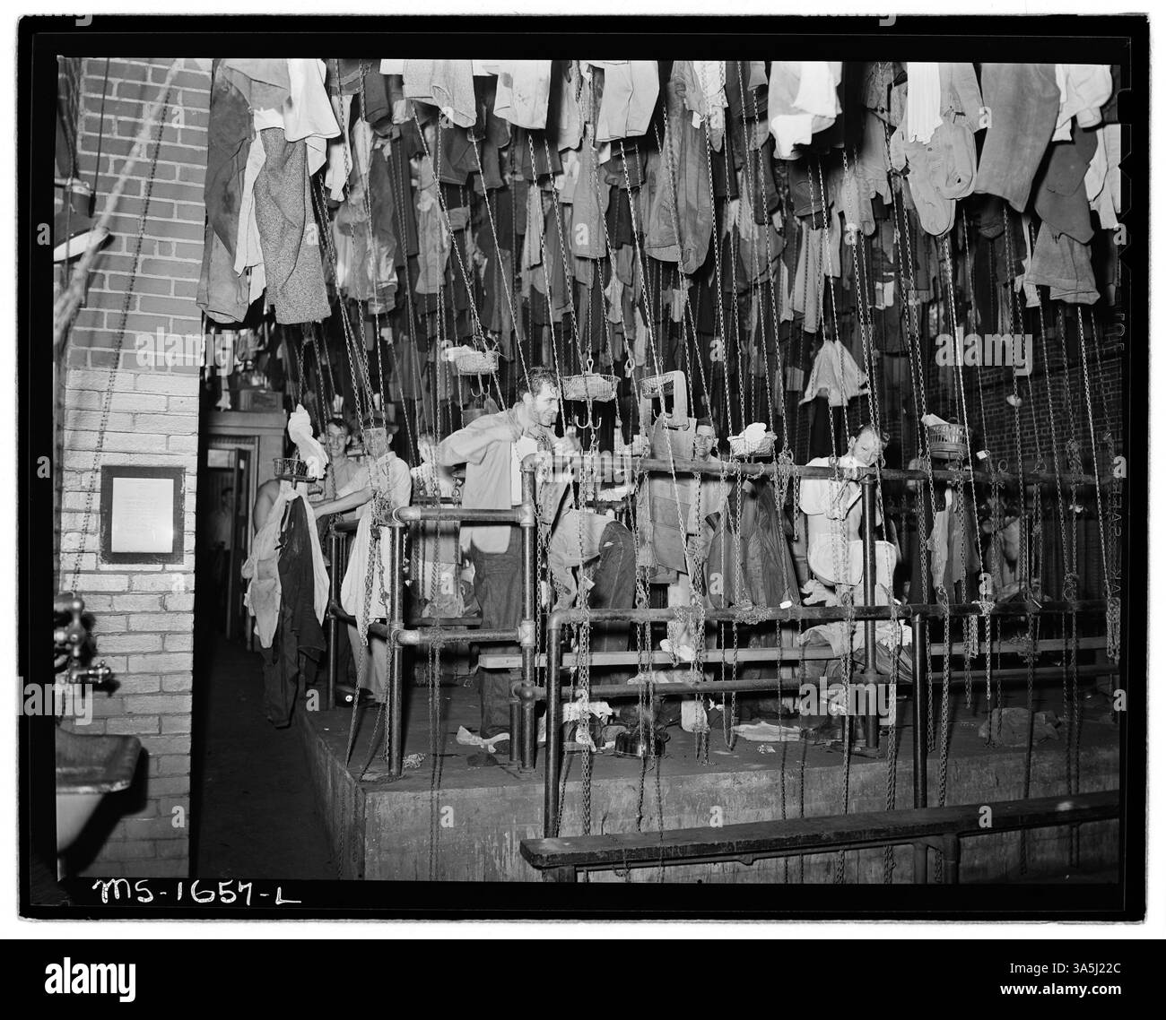 The interior of the washhouse at Koppers Coal Division’s Kopperston ...