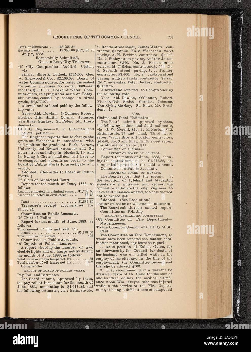 These records provide an important historical resource on city ...