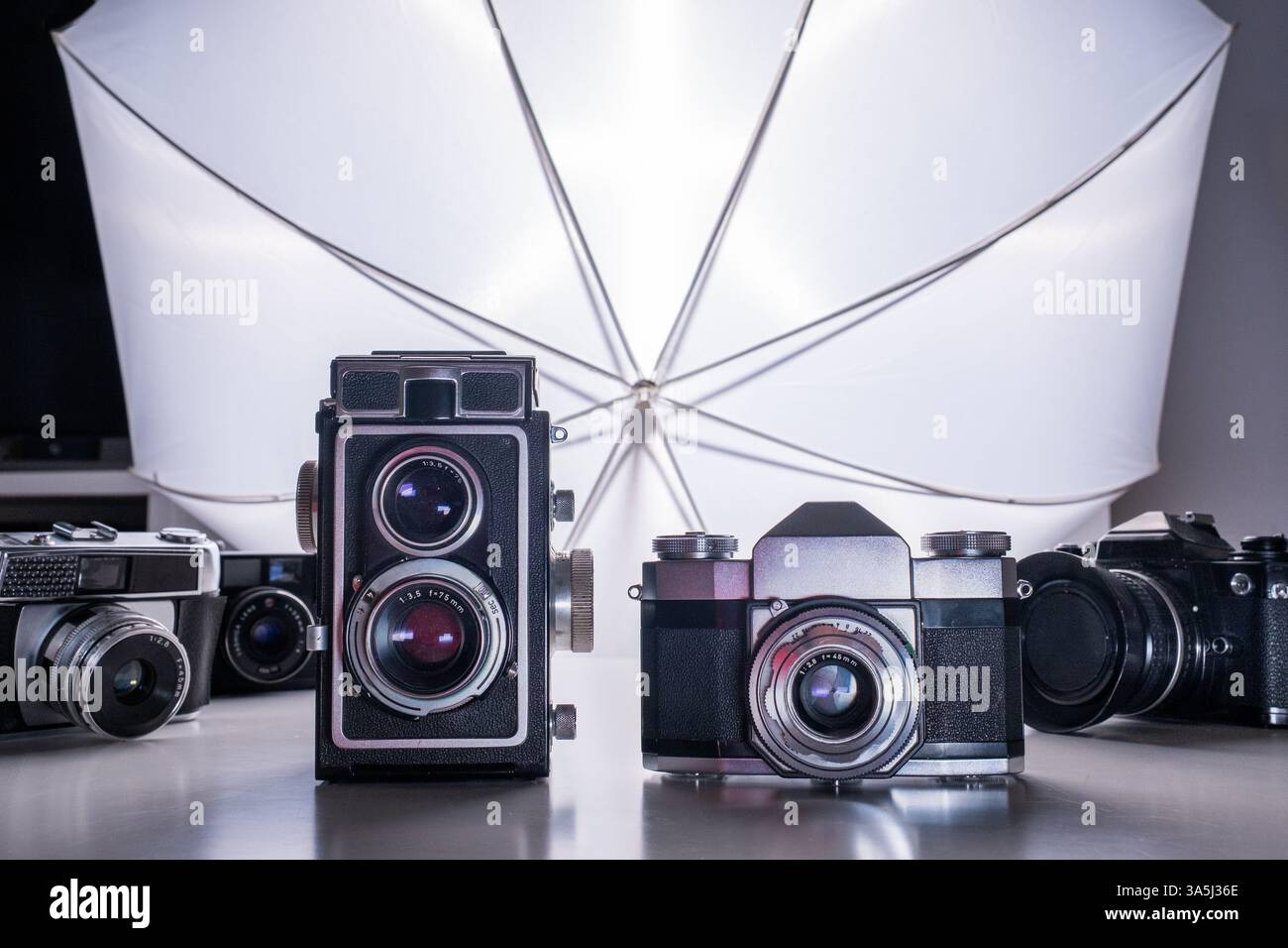 Compact camera retro old fashioned cameras zoom compact camera hi-res ...