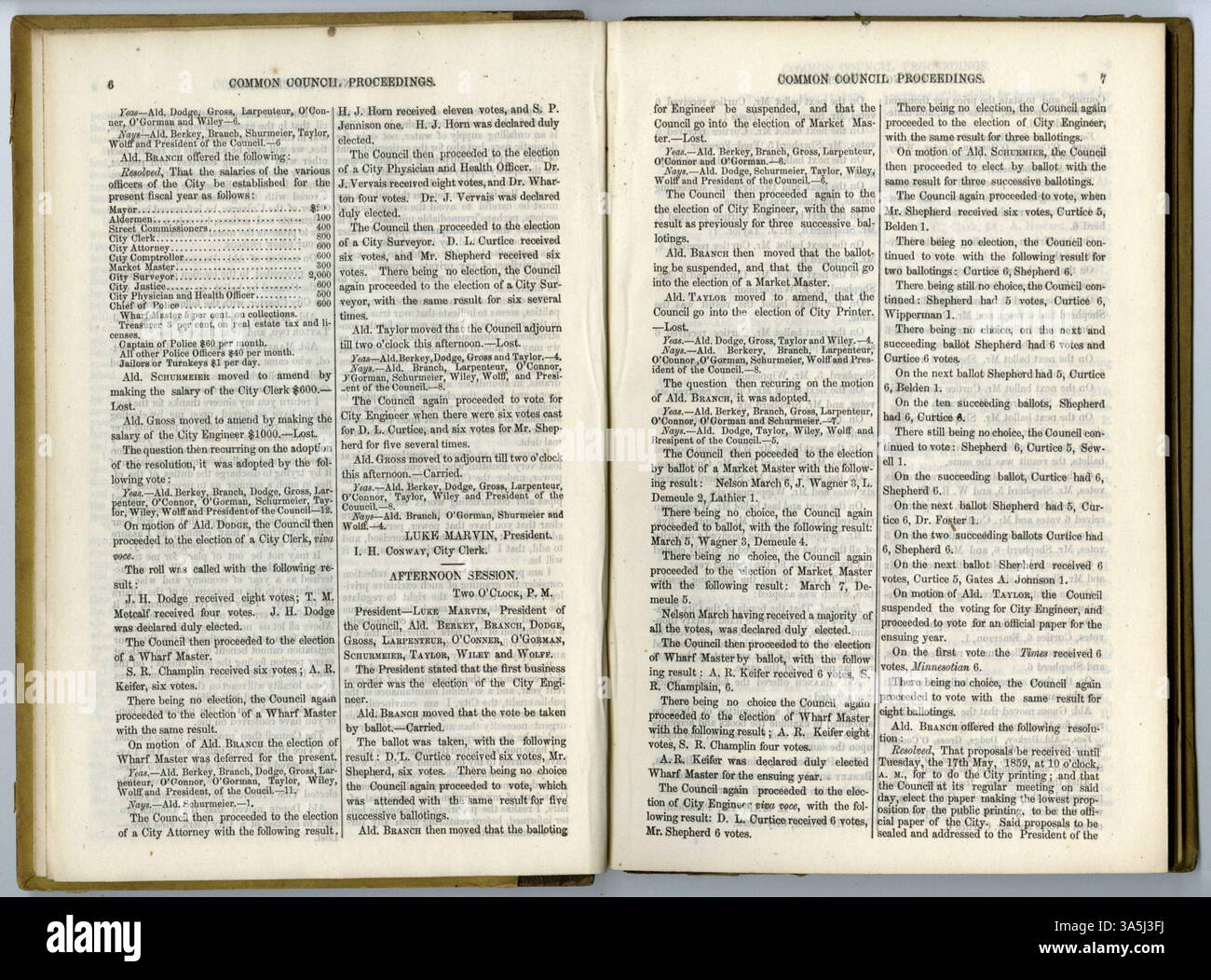 This publication documents the official meetings of St. Paul's Common ...