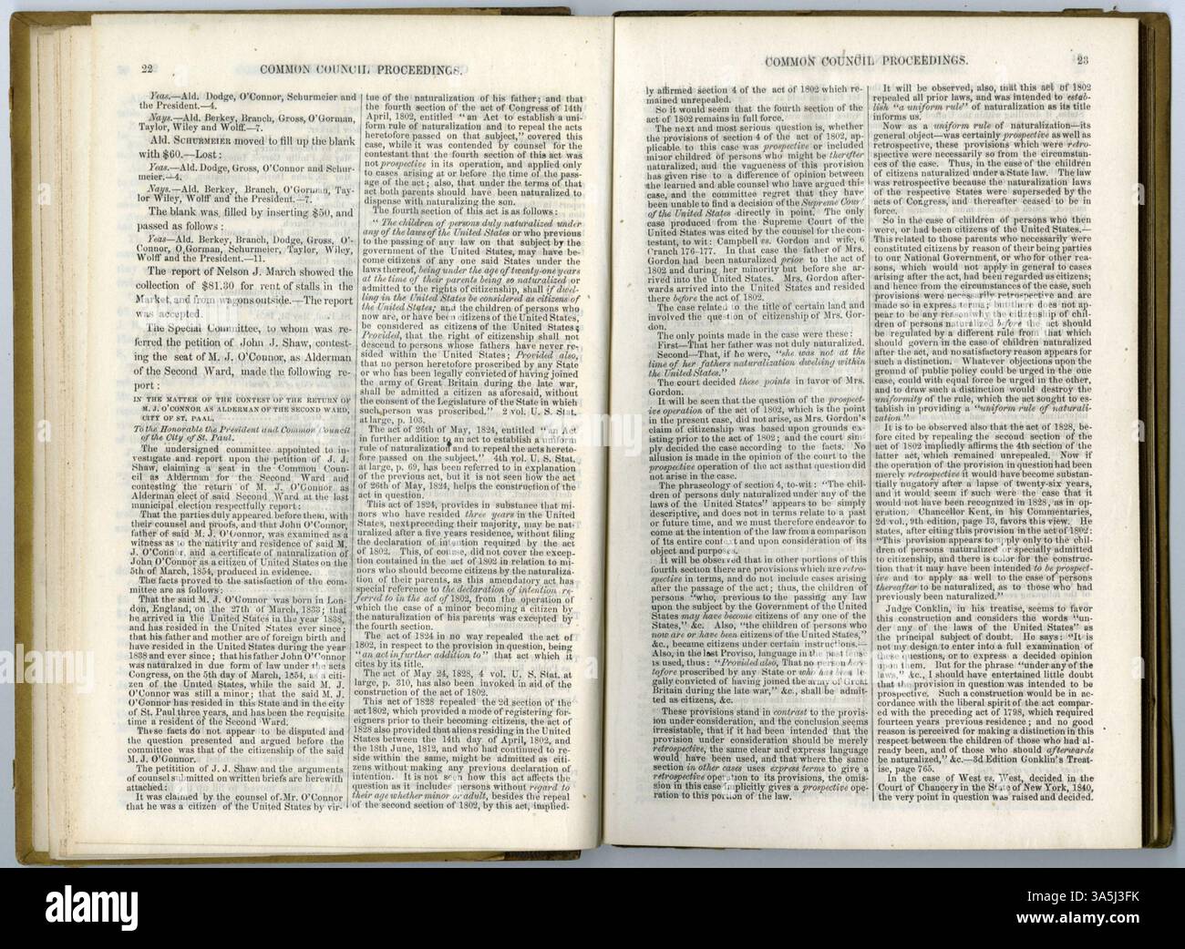 This volume includes the proceedings of St. Paul’s Common Council for ...