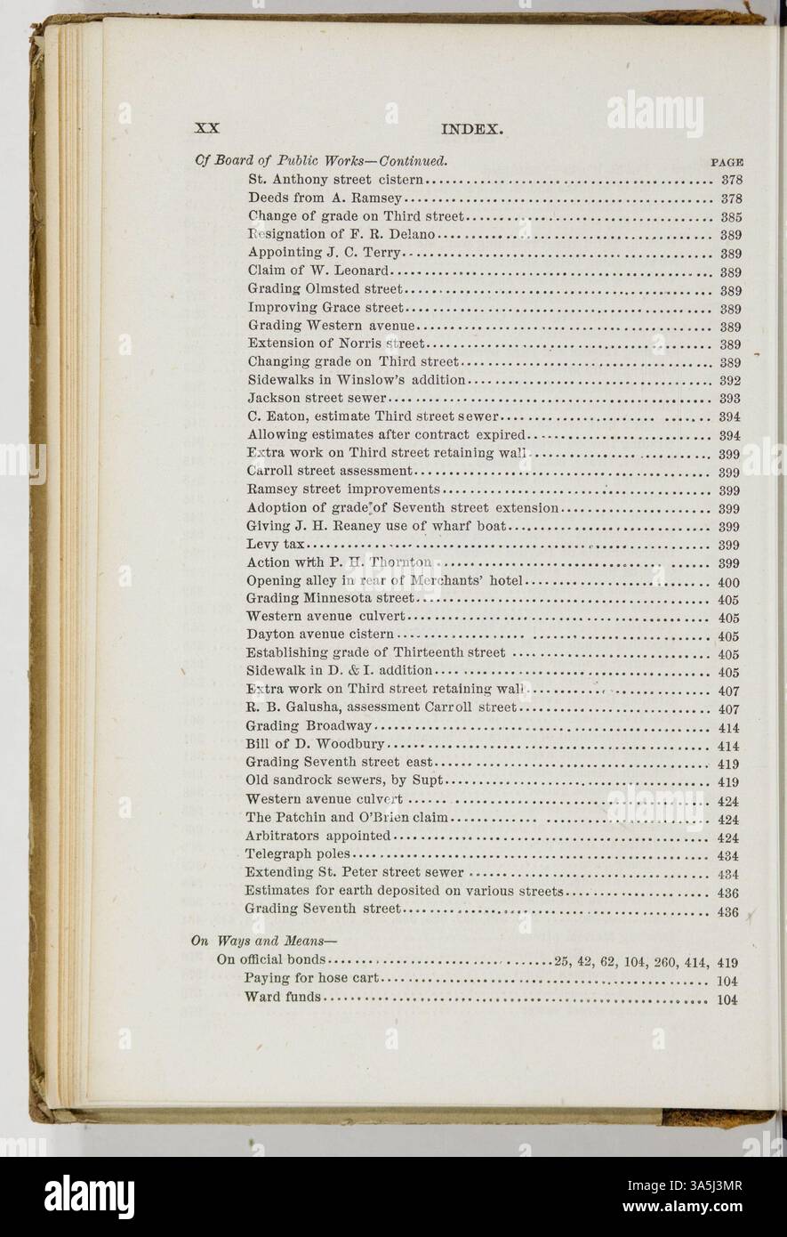 This historical record from St. Paul’s Common Council includes ...