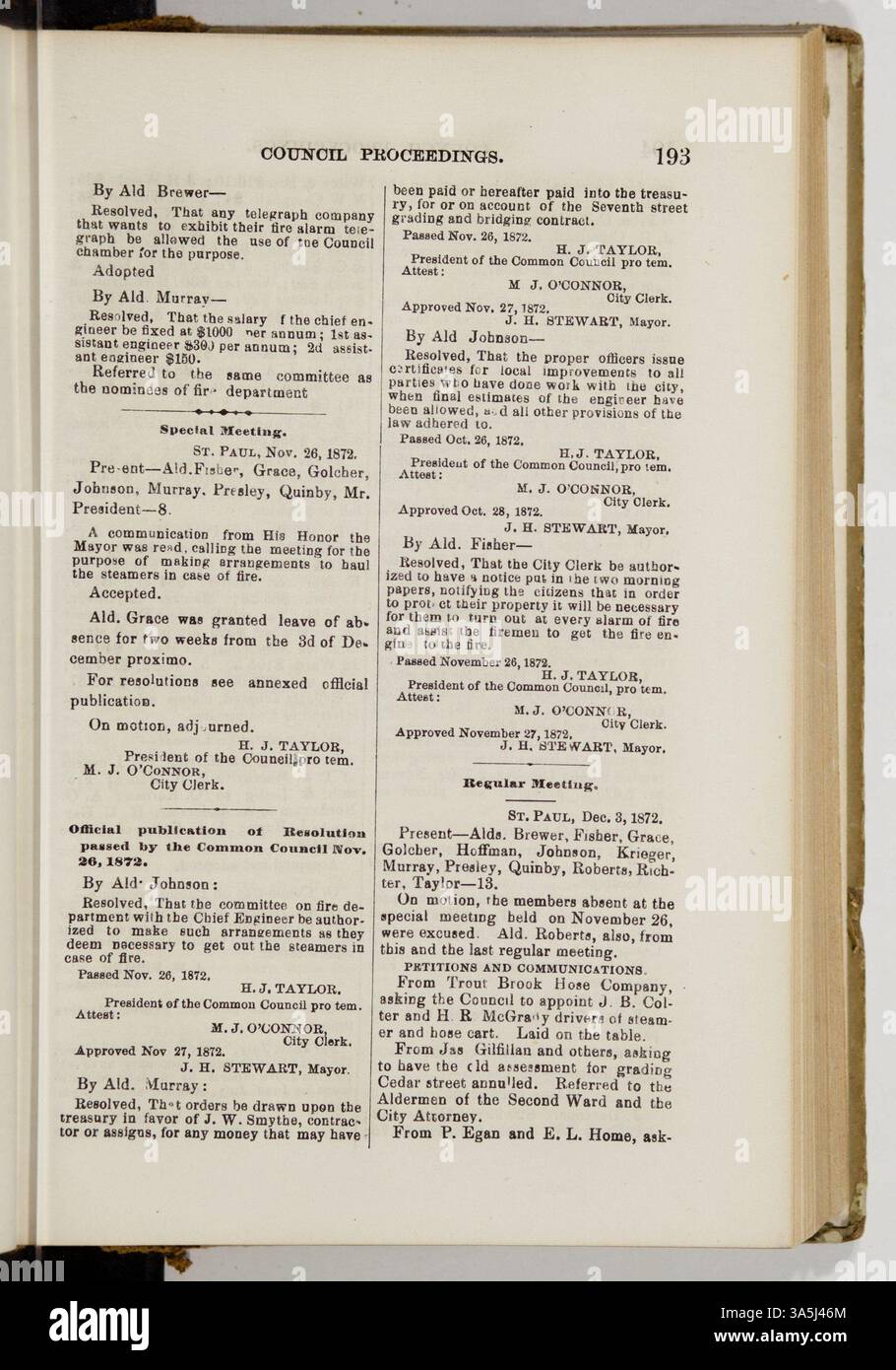 The St. Paul City Council’s official proceedings from April 1872 to ...