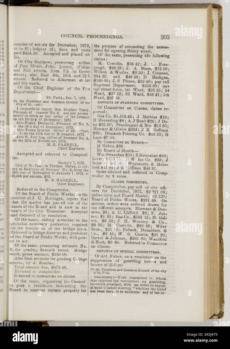 This collection of St. Paul City Council proceedings from April 9th ...