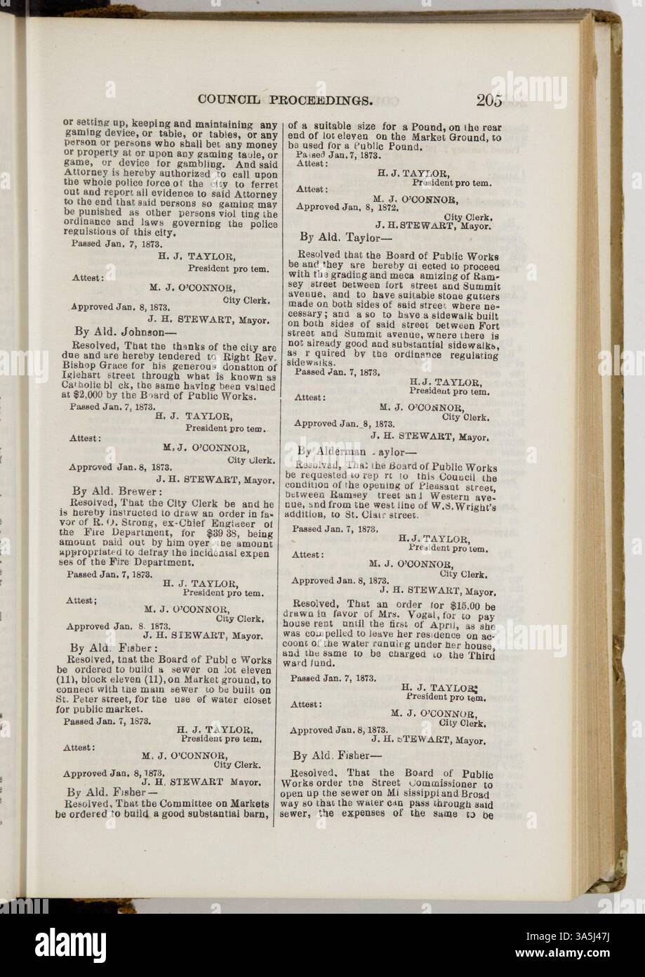 This book records the proceedings of St. Paul City Council from April ...