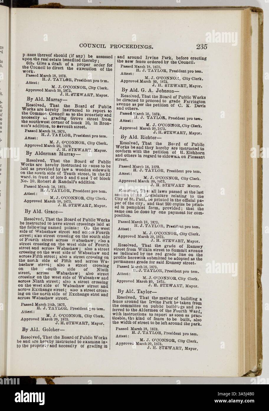 This collection documents the official activities of the St. Paul City ...