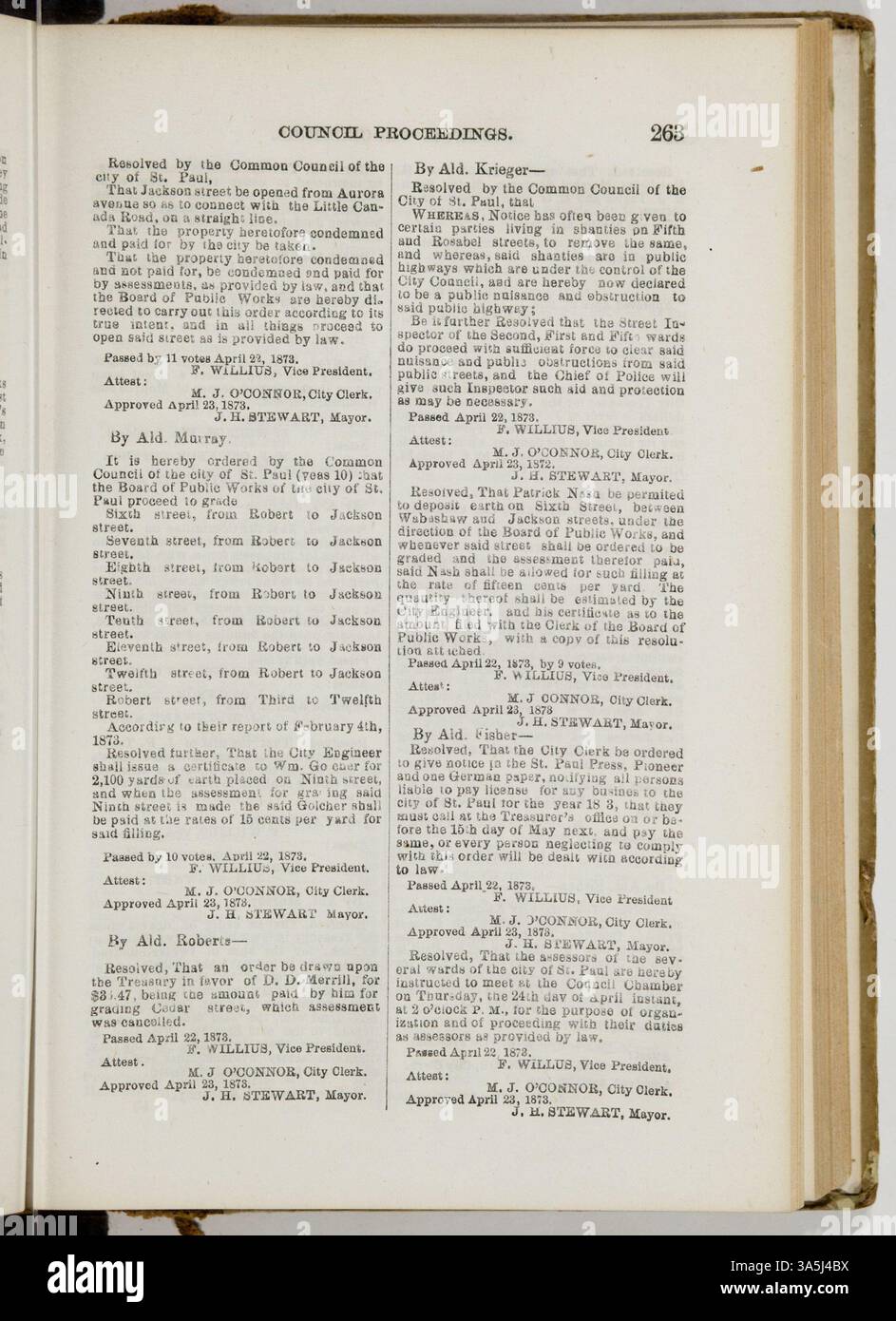 This volume documents the St. Paul City Council’s activities from April ...