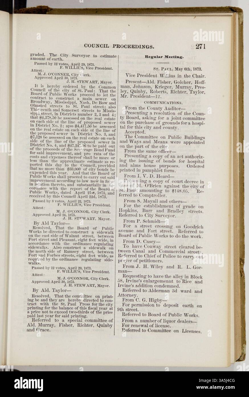 The volume records the activities of the St. Paul City Council for the ...
