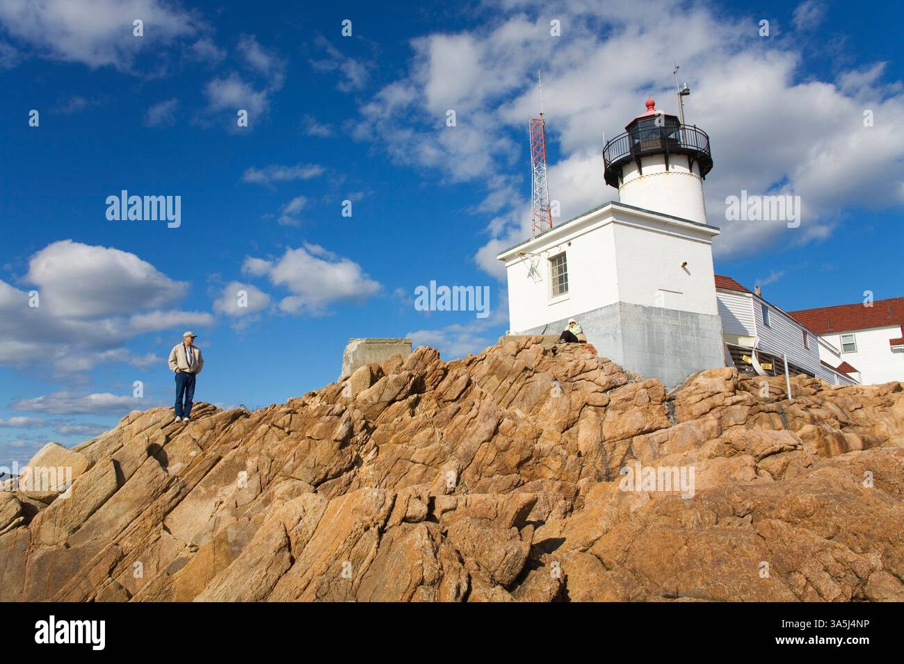 Eastern Point Lighthouse, Gloucester, Cape Ann, Greater Boston Area ...