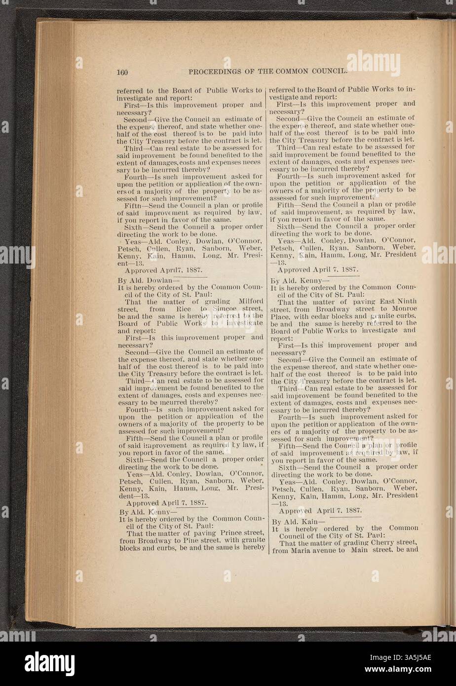 This record contains the full set of ordinances, resolutions, and ...