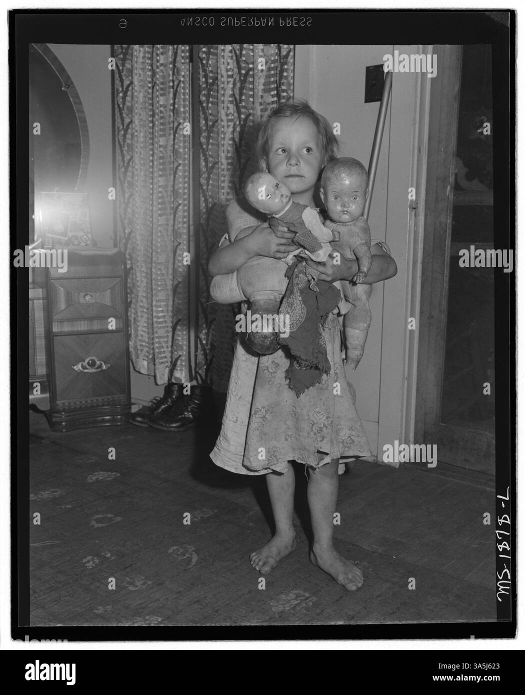 The daughter of T. J. Martin, a miner at the Koppers Coal Division in ...
