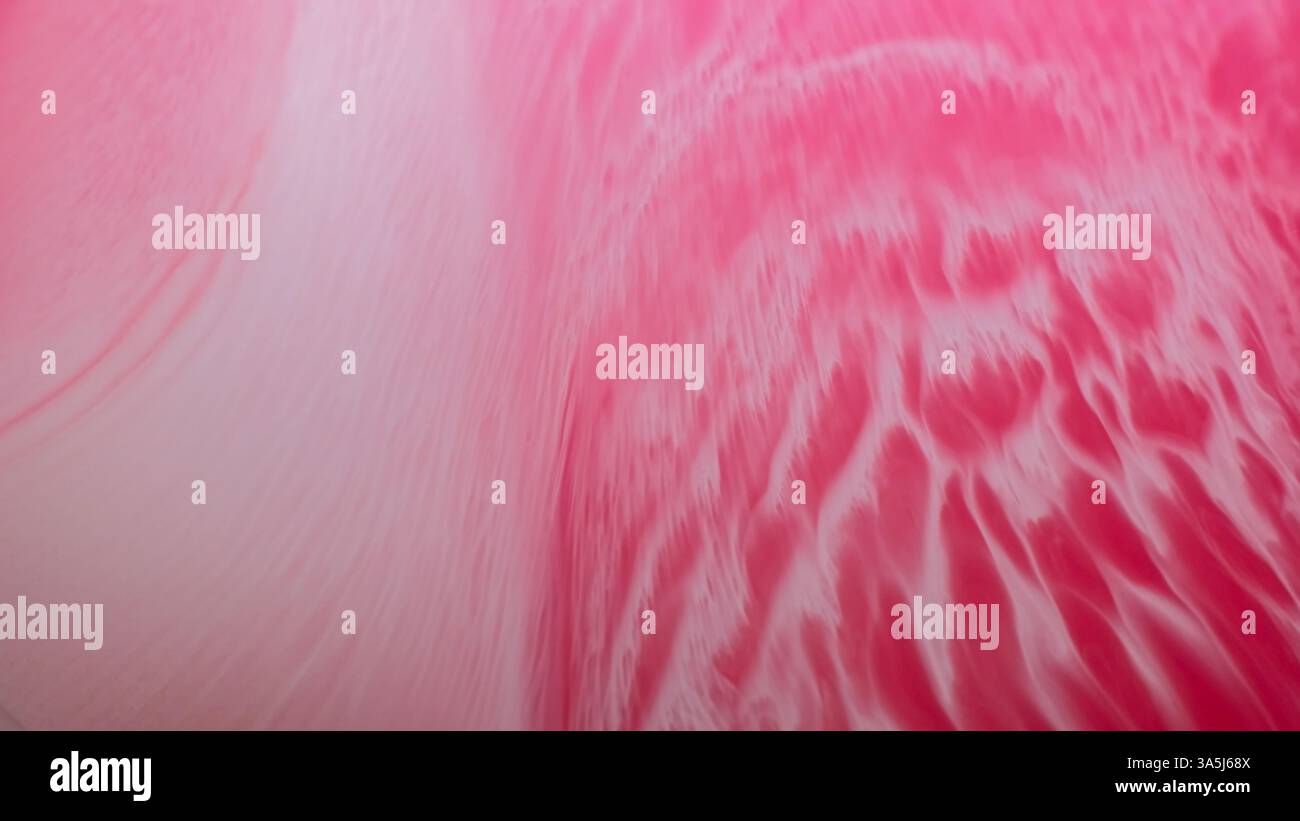 Acrylic blend. Fluid paint. Defocused red crimson white color marble ...