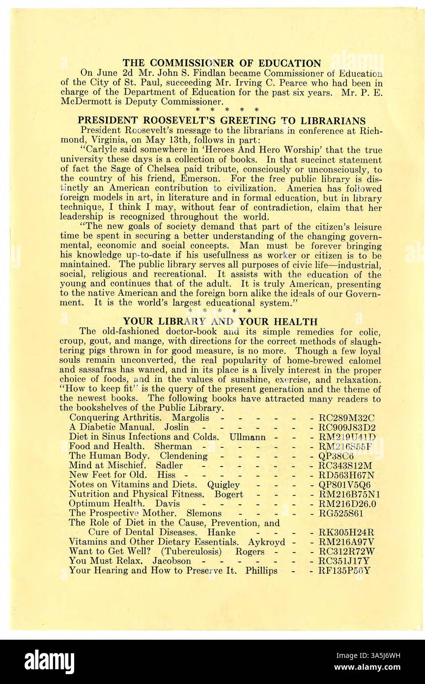 'The Library Beacon' from July to December 1936 examines the public ...
