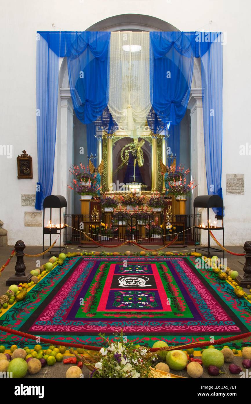 Nuestra Senora de Las Mercedes Church, Antigua City, Guatemala, Central ...