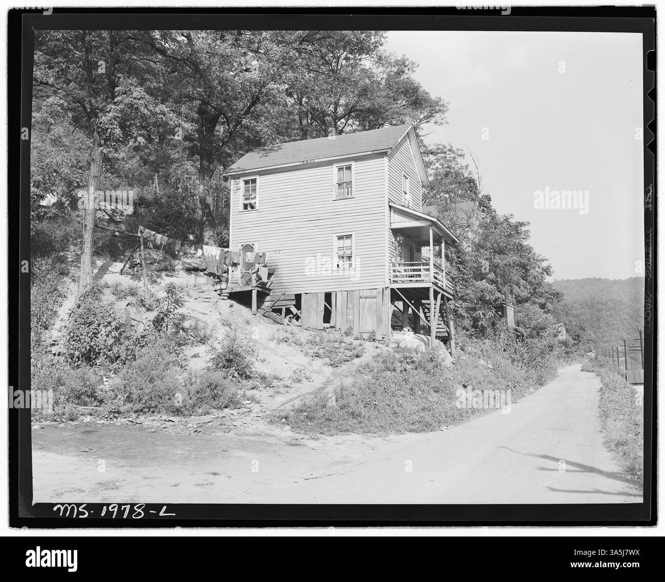 Mine workers house Cut Out Stock Images & Pictures - Alamy