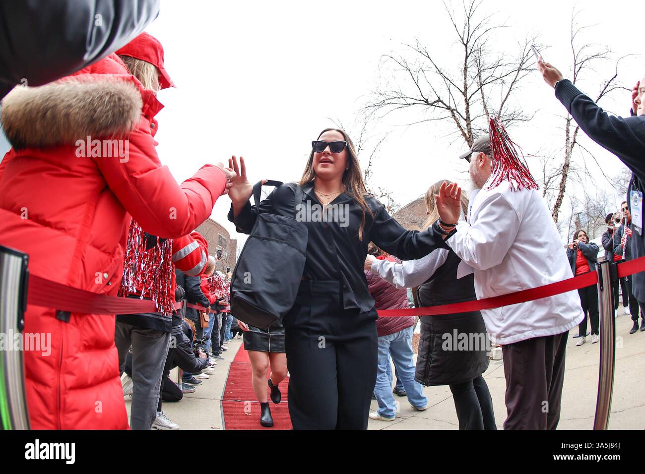 March 23rd, 2025: Ohio State players enter the venue before the NCAA ...