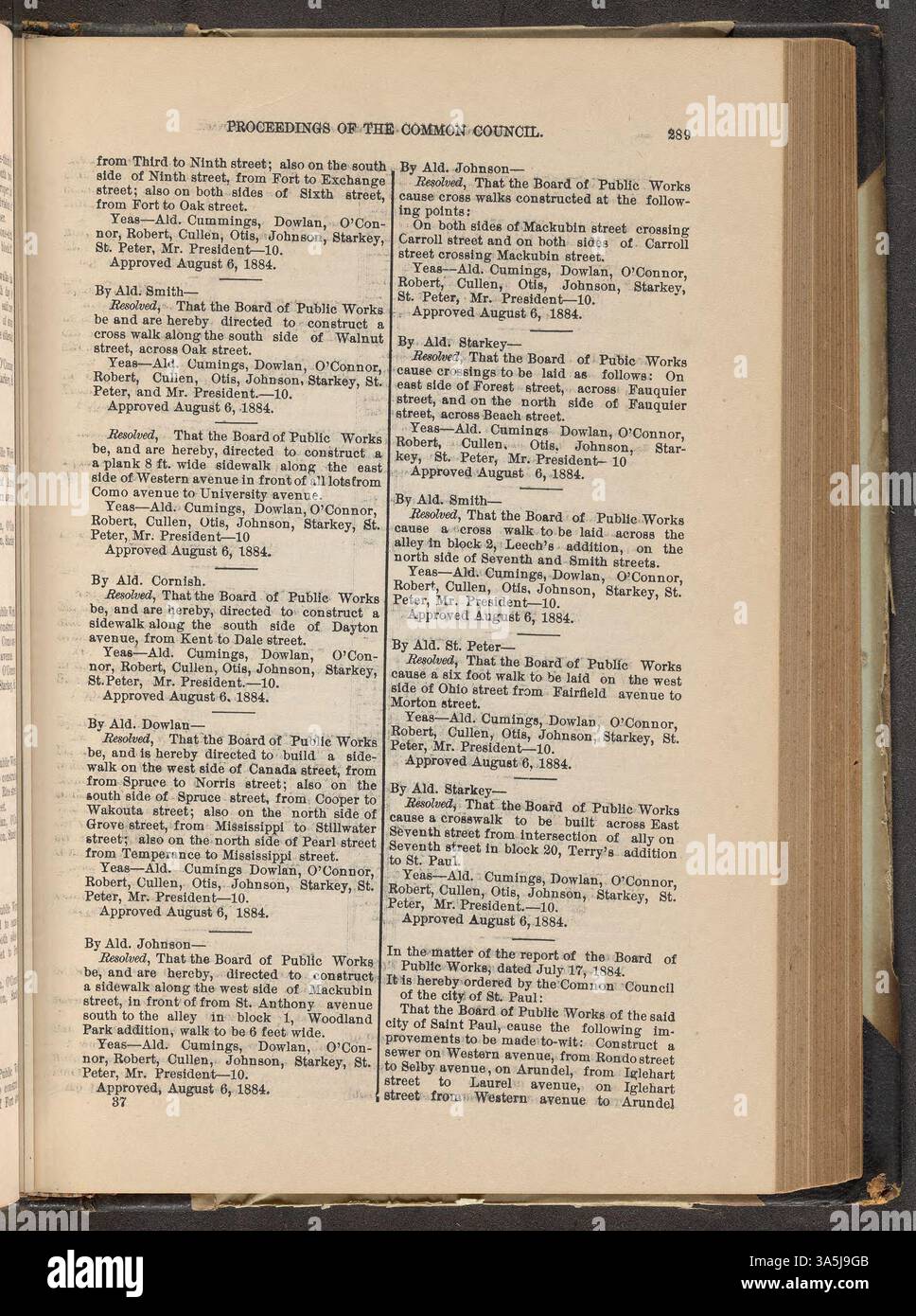 This set of records includes the official minutes from the Common ...