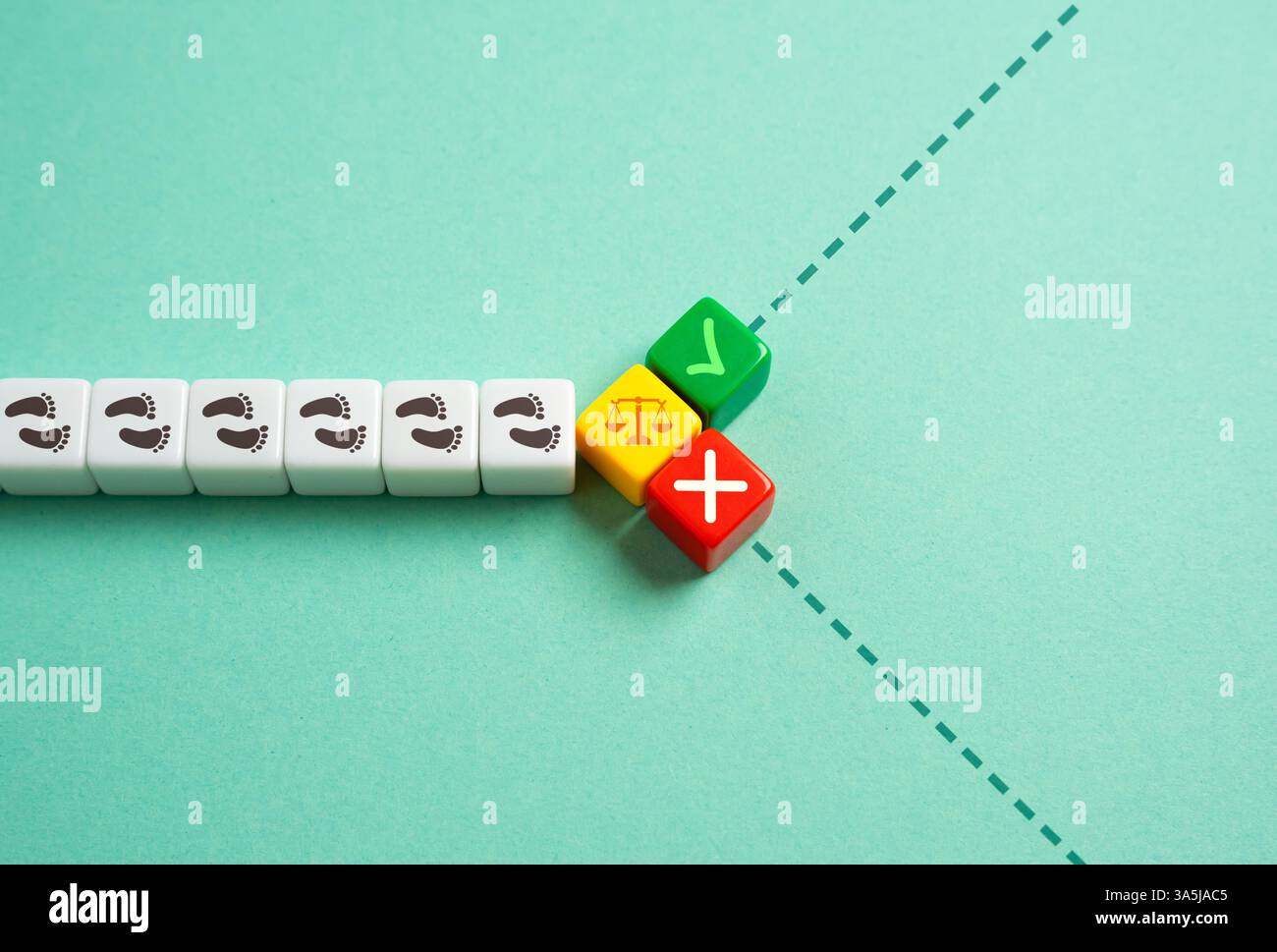 Weigh the decision leading in different directions. Careful analysis ...