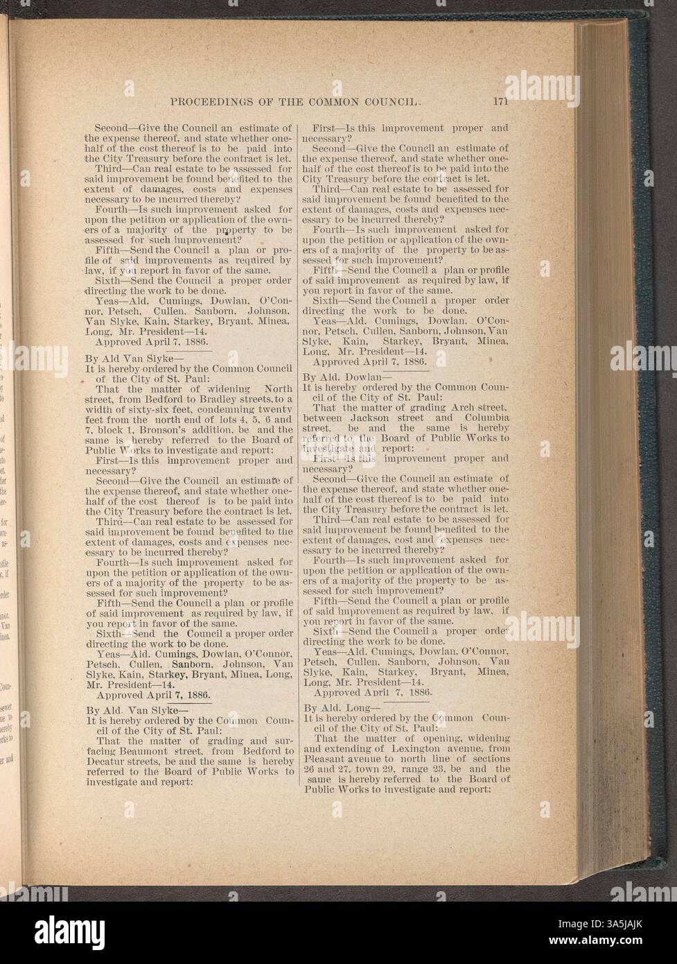 The 1886 proceedings of Saint Paul’s Common Council offer a detailed historical account of the ...