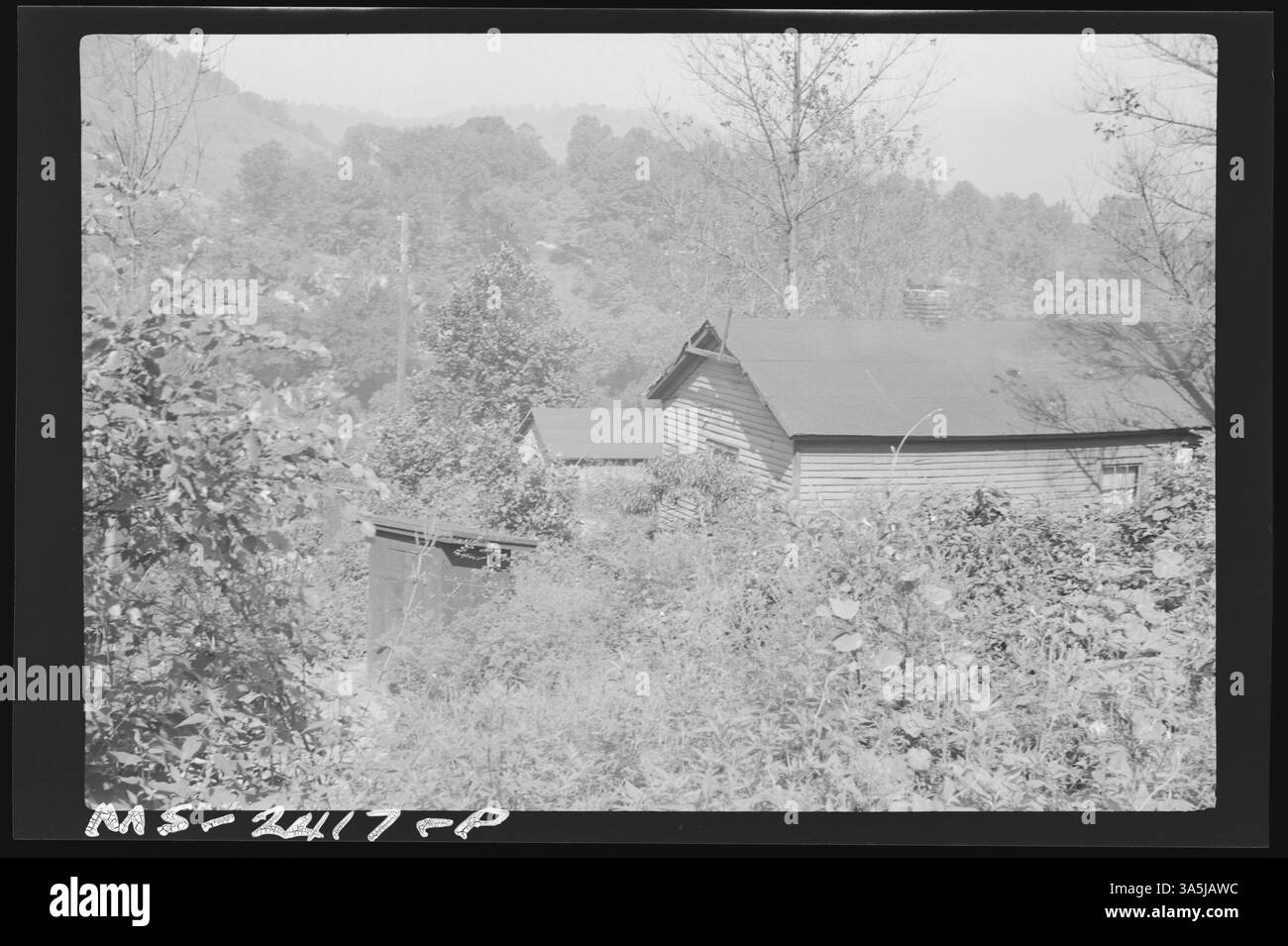 A view from the Columbus Mining Company's Mine #3, located in ...