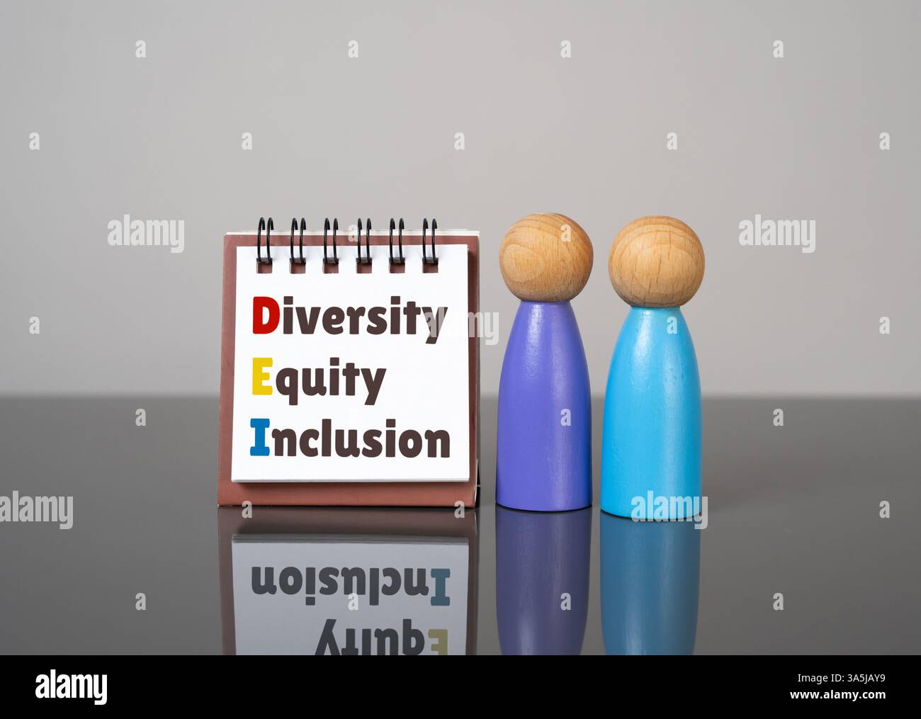 Diversity, Equity, and Inclusion DEI workplaces, people figures. Equal ...
