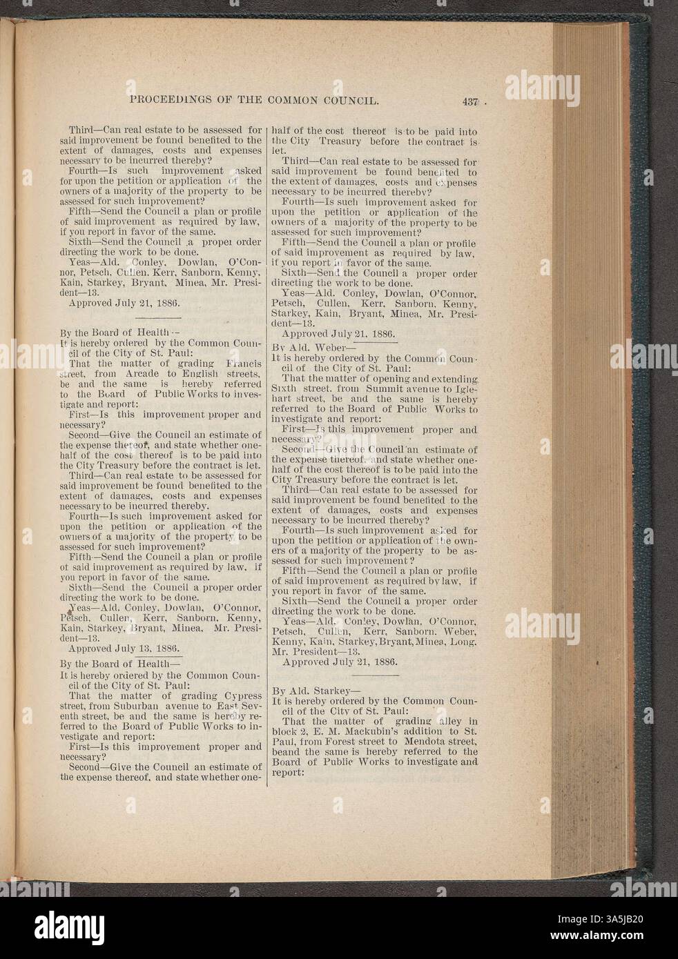 This document details the legislative actions of the saint paul hi-res stock photography and ...