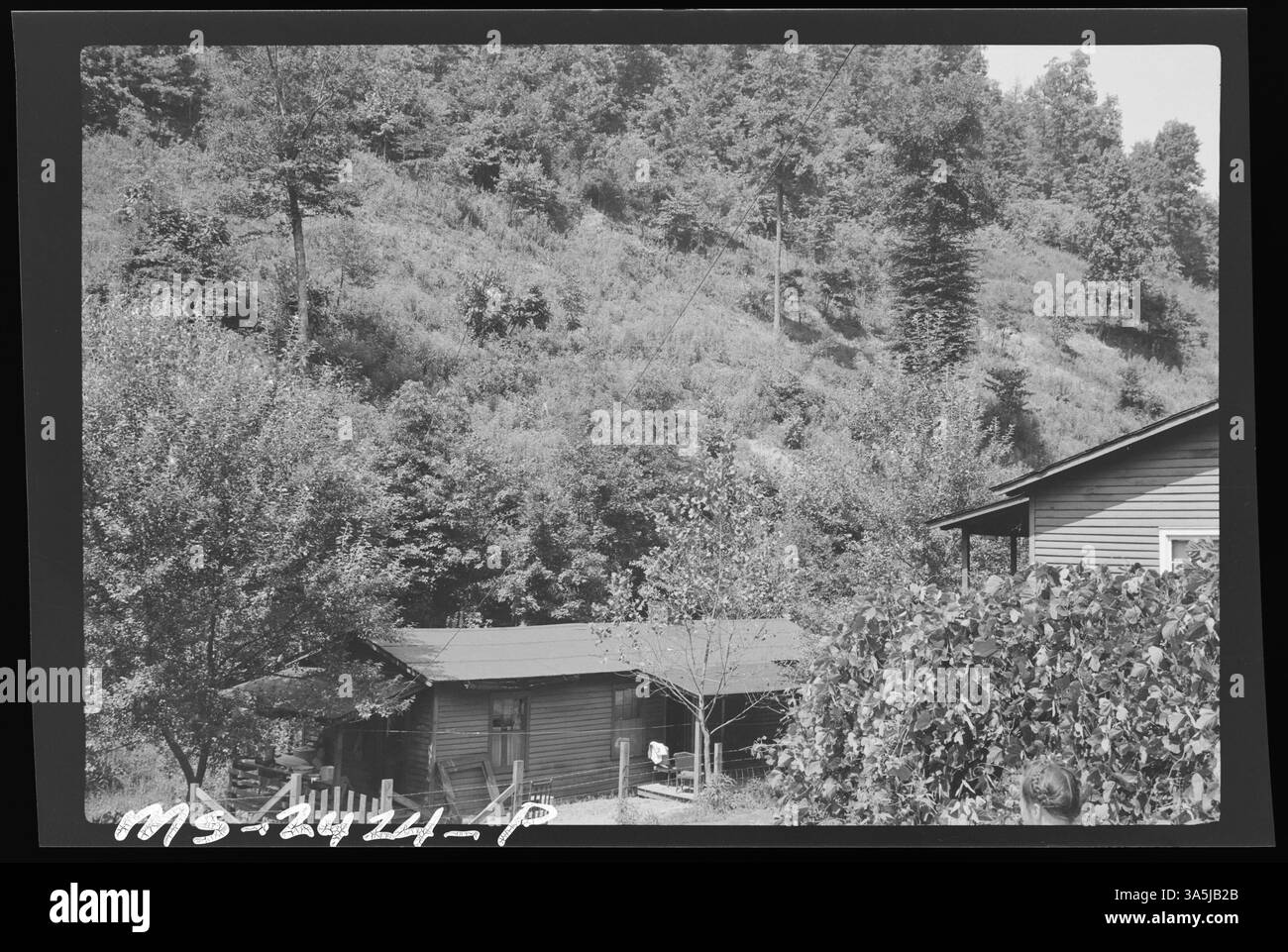 A photograph showing typical housing at Carrs Fork Coal Company’s ...