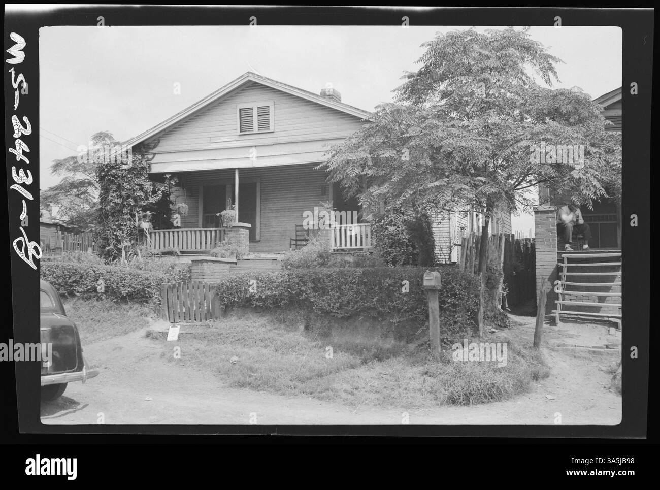 A photograph of an employee's home in Pratt City, Alabama, near the ...