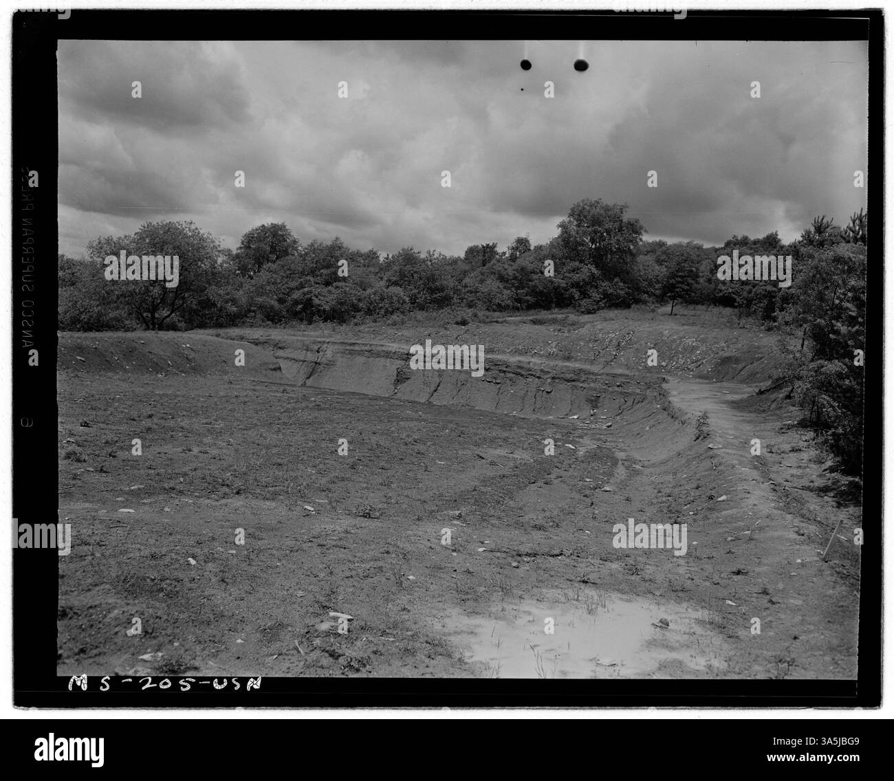 This image shows the planned site for a swimming pool at the Nemacolin ...