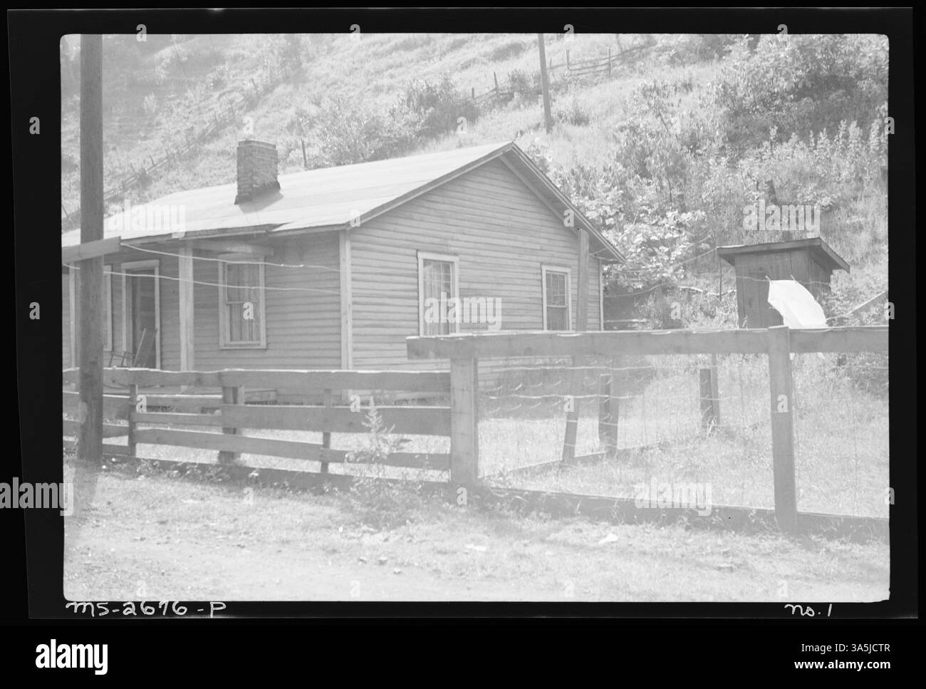 A view of House #1, part of the Puritan Coal Corp.’s Thacker #1 Mine ...