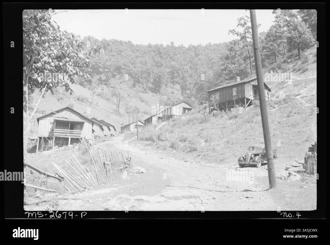 A view of Main Street at the east end of the Puritan Coal Corp. Thacker ...