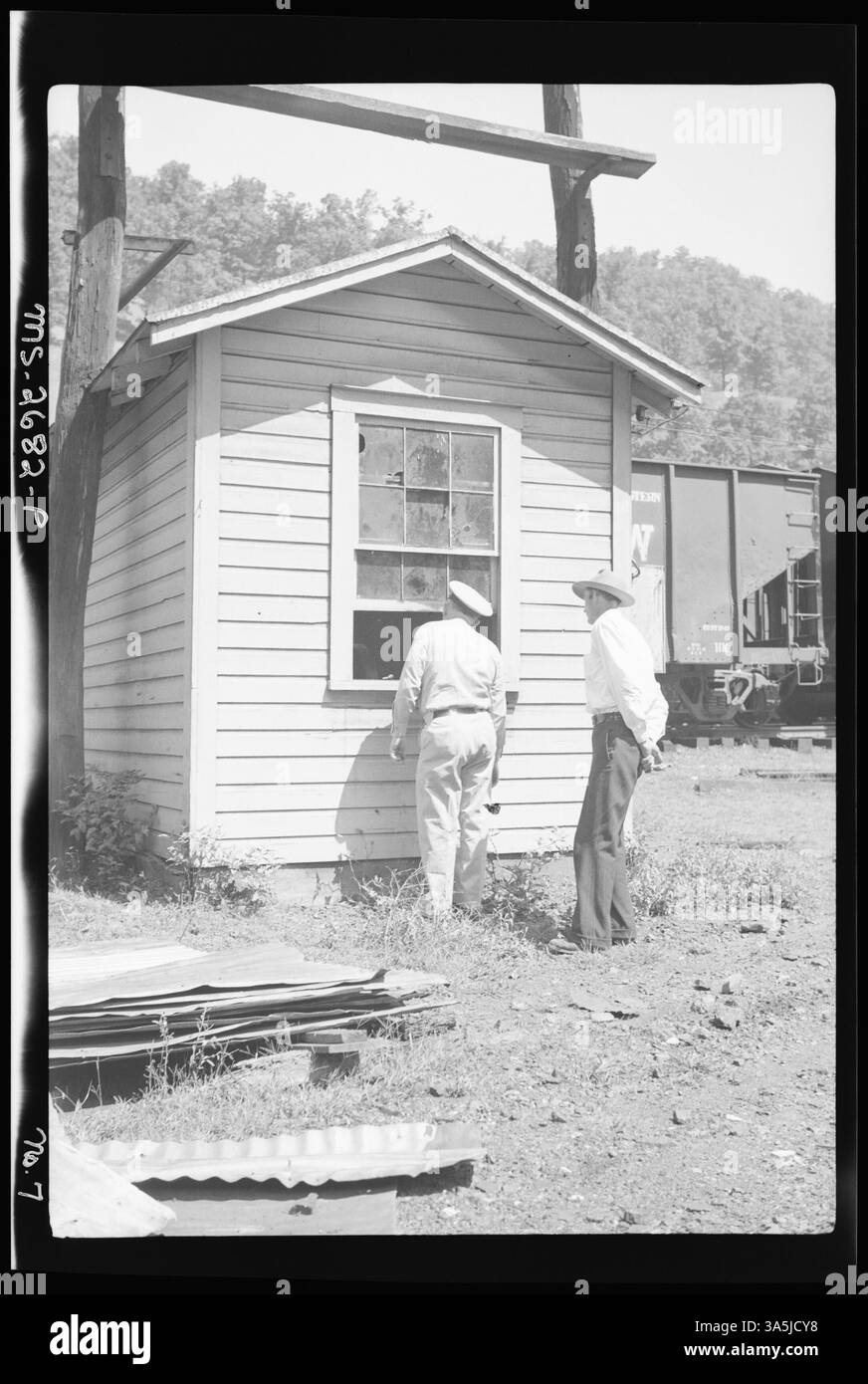 A pump house at Puritan Coal Corporation's Thacker #1 Mine in Mingo ...