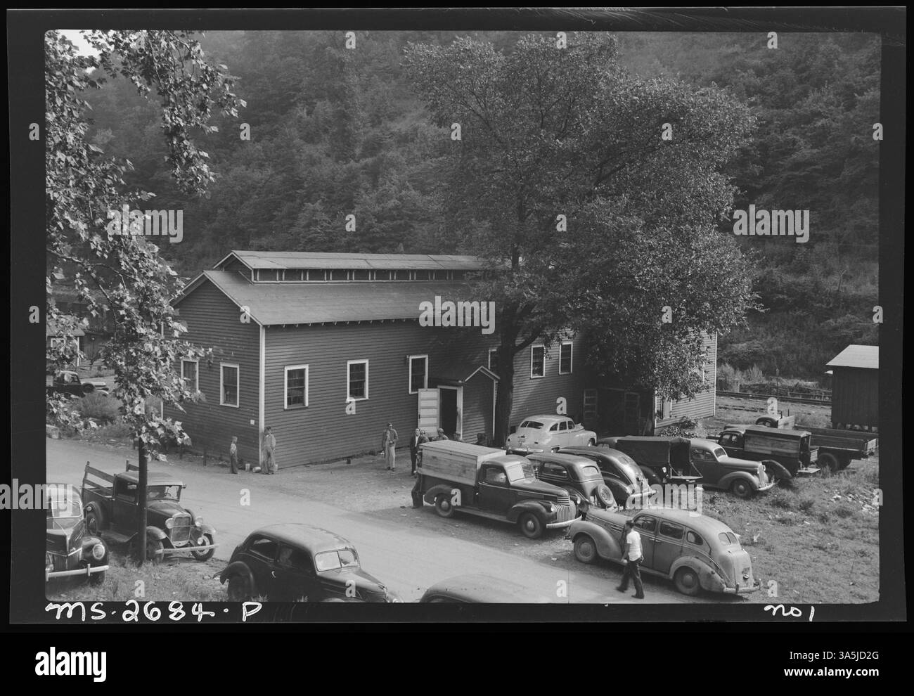 A view of the #1 wash house at Red Jacket Coal Corporation’s Red Jacket ...