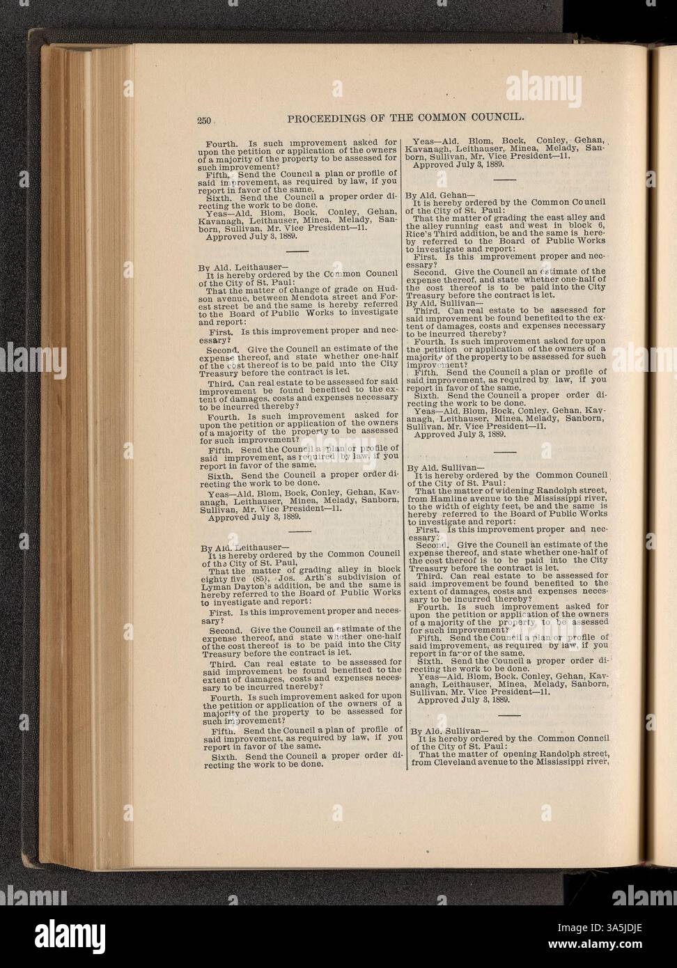 Providing a historical view of the citys governance hi-res stock ...