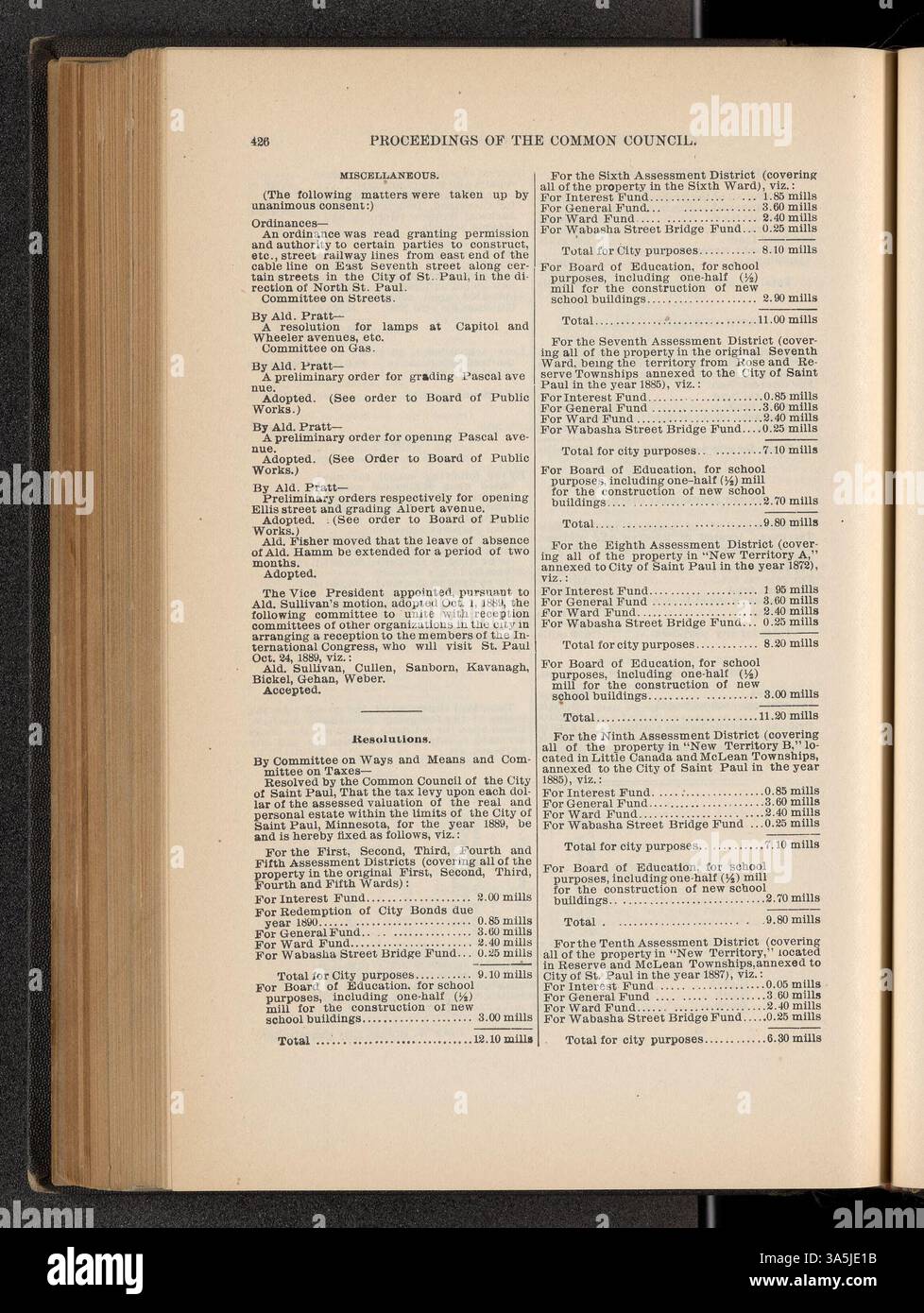 This record includes the minutes of the 1889 common council hi-res ...