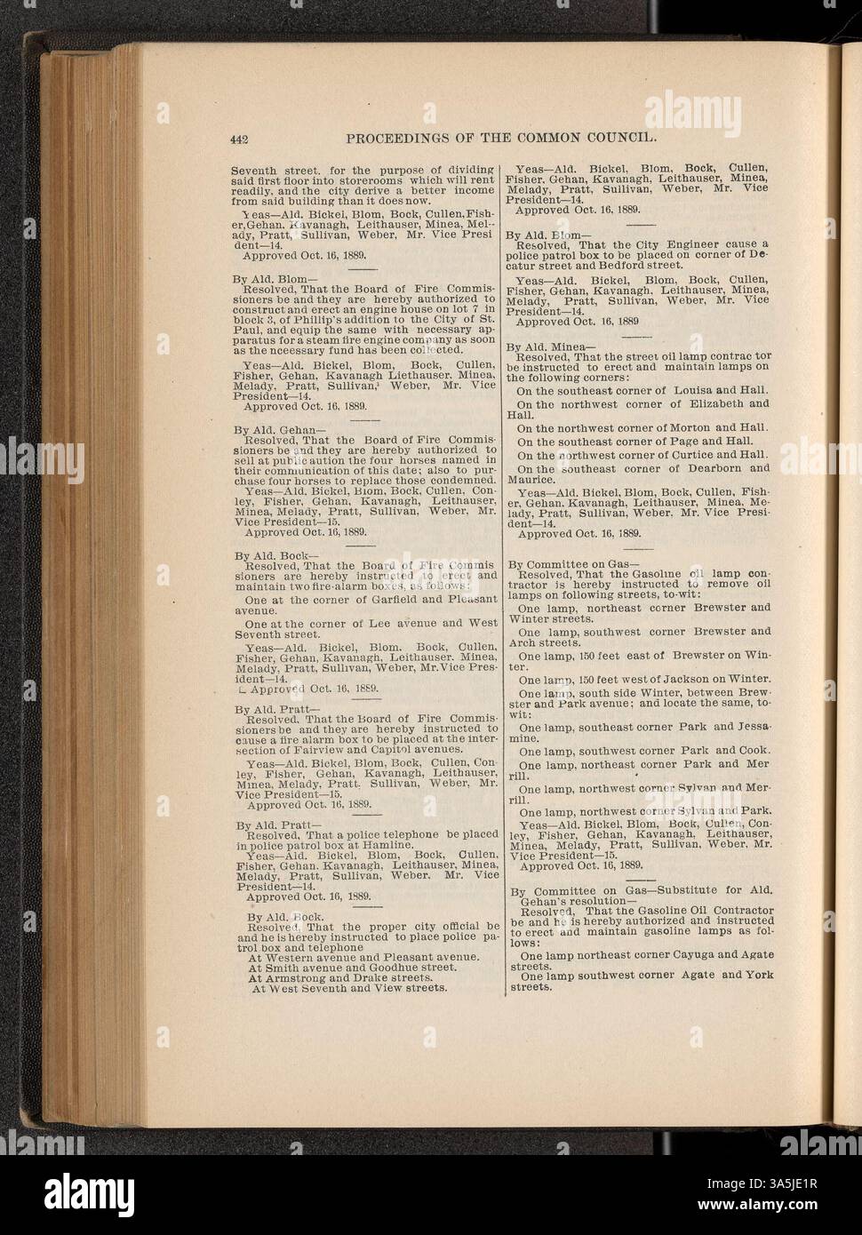 This collection includes the official minutes of the Common Council of ...