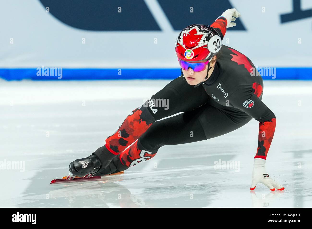 BEIJING, CHINA - MARCH 16: Kim Boutin of Canada during the ISU World ...