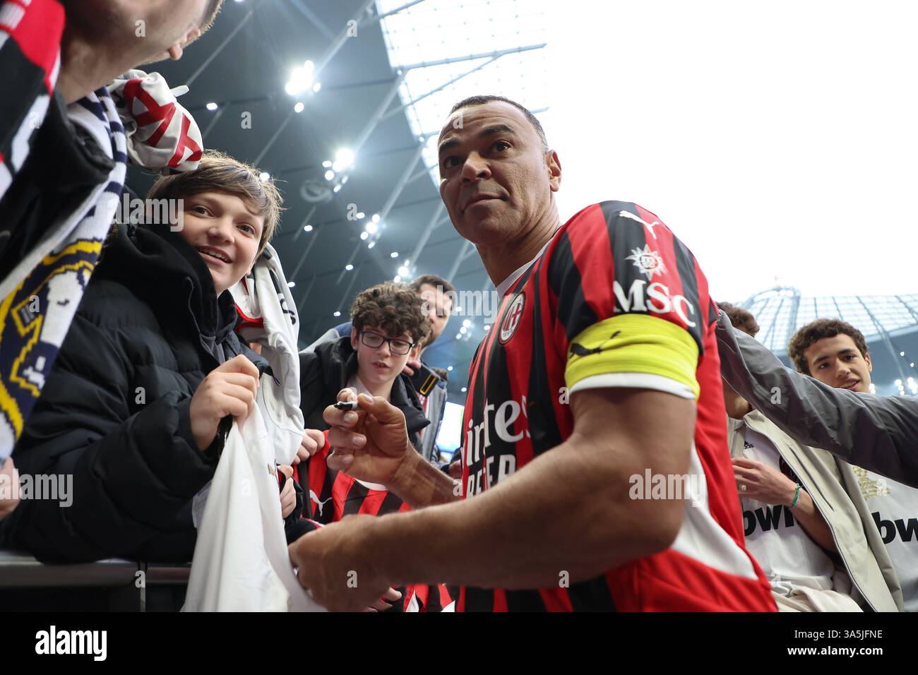 Tottenham Hotspur Stadium, London, UK. 23rd Mar, 2025. Tottenham ...