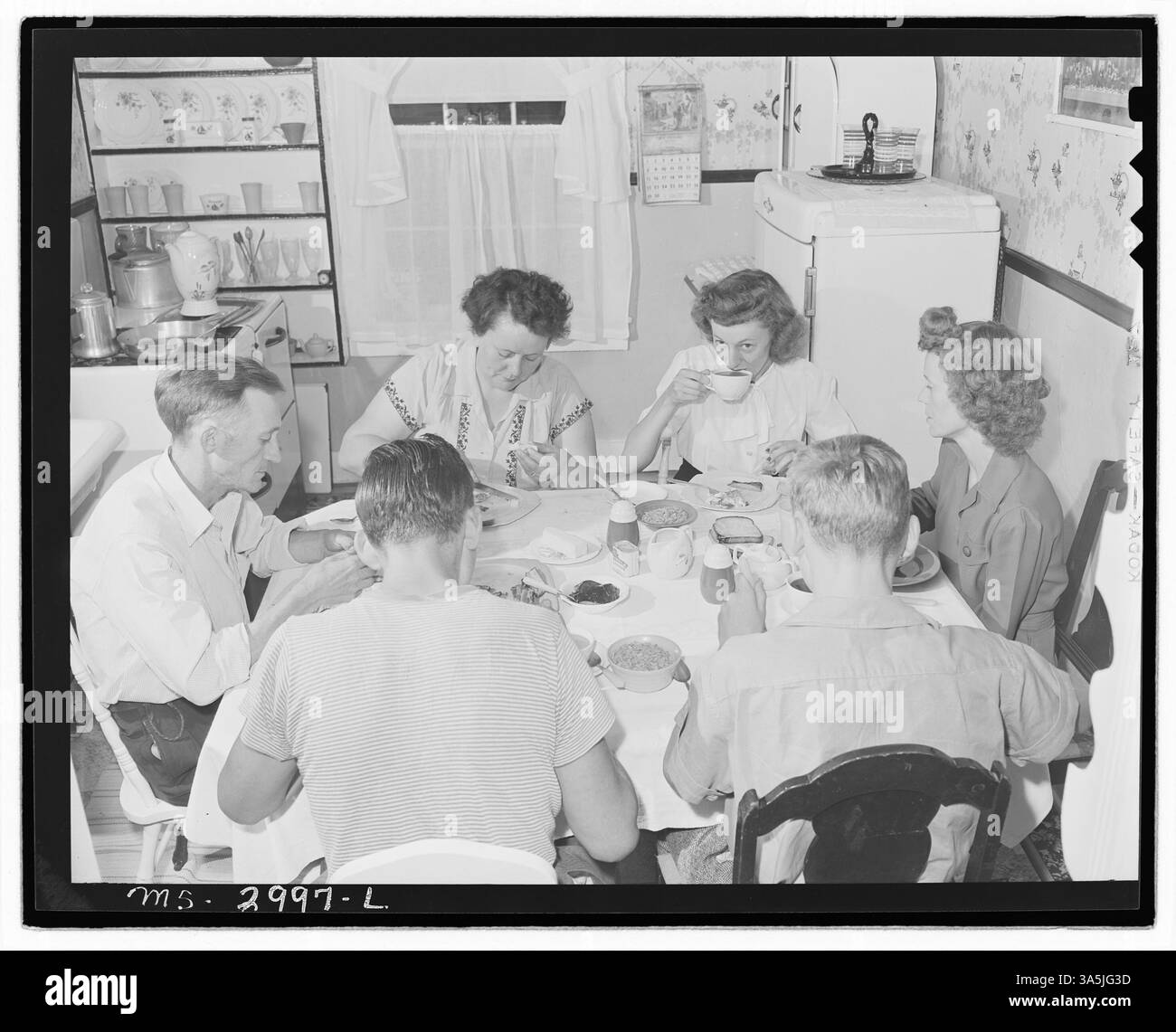 The Harry Fain family enjoys breakfast at their home in Wheelwright ...